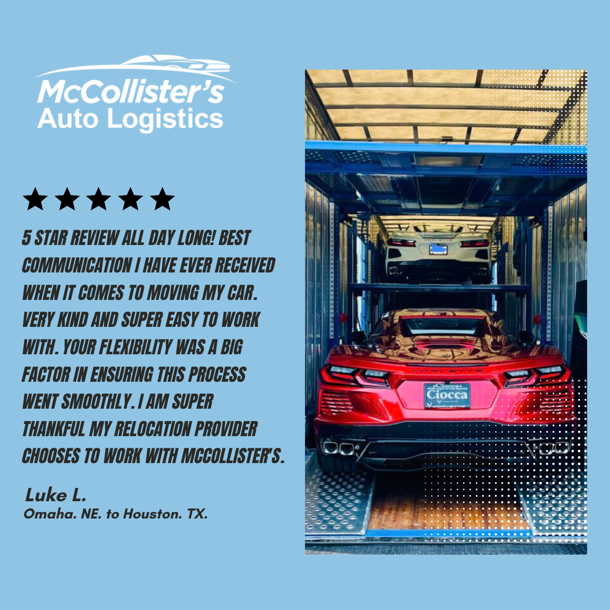 Car Shipping Calculator | McCollister's Auto Logistics